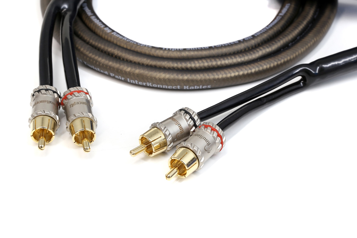 Krystal Kable 2 Channel 2M Twisted Pair RCA Cable - Merchandise Krystal Kable 2 Channel 2M Twisted Pair RCA Cable - Merchandise