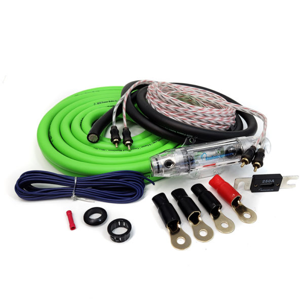 Car Audio Amp Installation Wiring Kit 0 4 8 Gauge