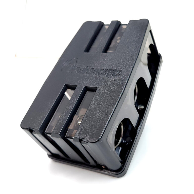 Fuse Distribution Block 2 Way 0 to 4 Gauge Out