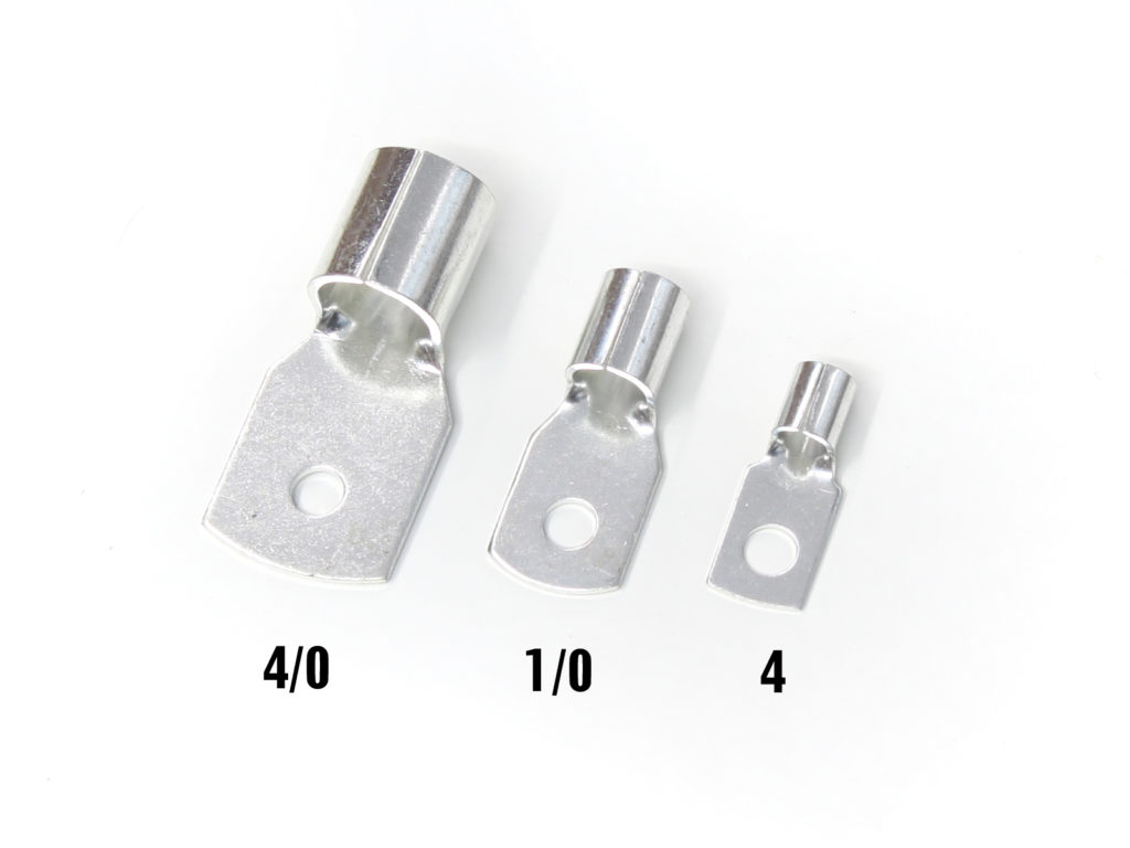 Tinned Copper Crimp Ring Terminals with Heat Shrink