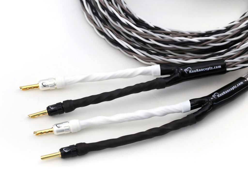Krux 8 Gauge Bi-Wire Speaker Cable with Banana Plugs