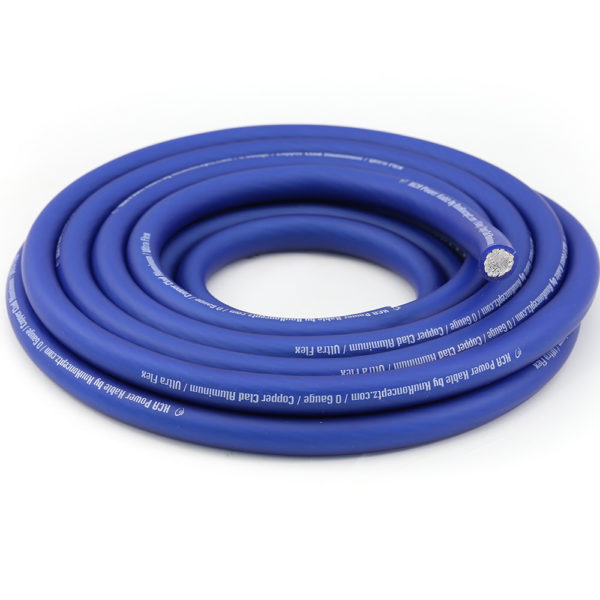 Battery Power and Ground Wire 1/0 4 and 8 Gauge Cable
