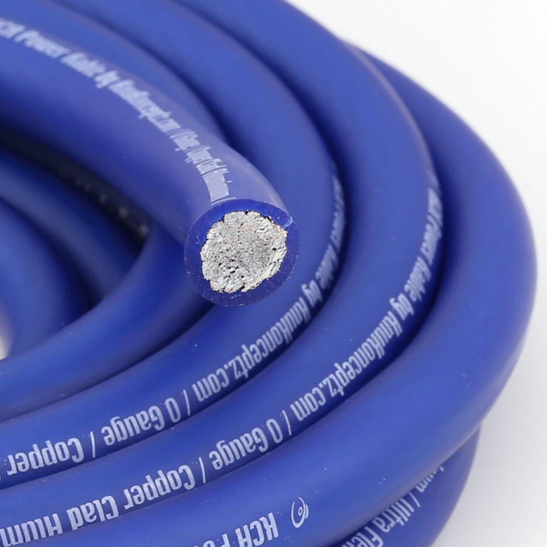 Battery Power and Ground Wire 1/0 4 and 8 Gauge Cable