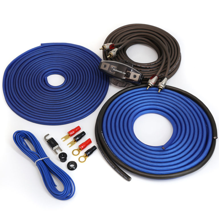 4 Gauge 4 Channel Amplifier Installation Kit