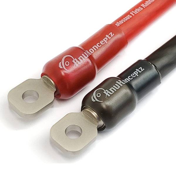 Set Screw Ring Terminals for 0 and 4 Gauge Battery Wire